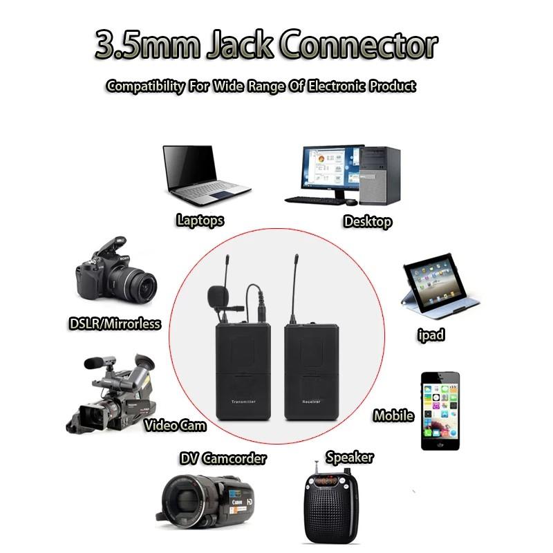 Octopus OC-WIM8 Wireless Interview Mic For DSLR/mirrorless loud speaker ...