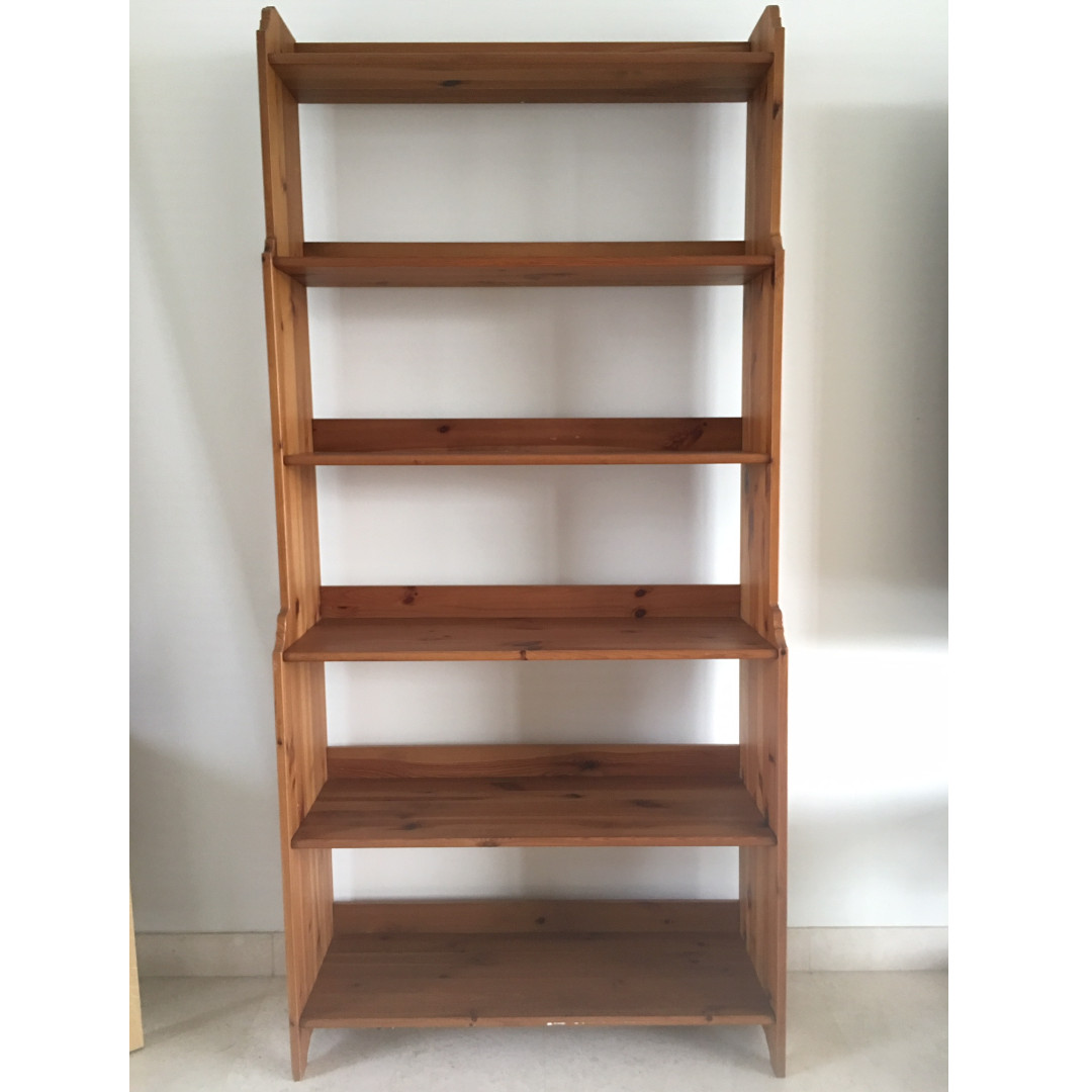 Original Swiss-Made Teak Shelf (one or 1 pair), Furniture & Home Living ...