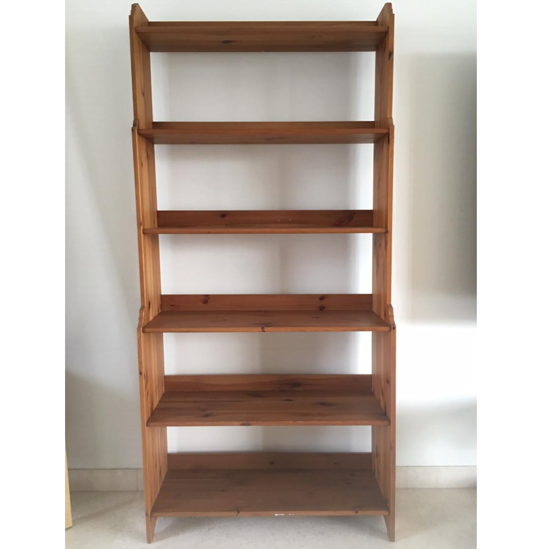 Original Swiss-Made Teak Shelf (one or 1 pair), Furniture & Home Living ...
