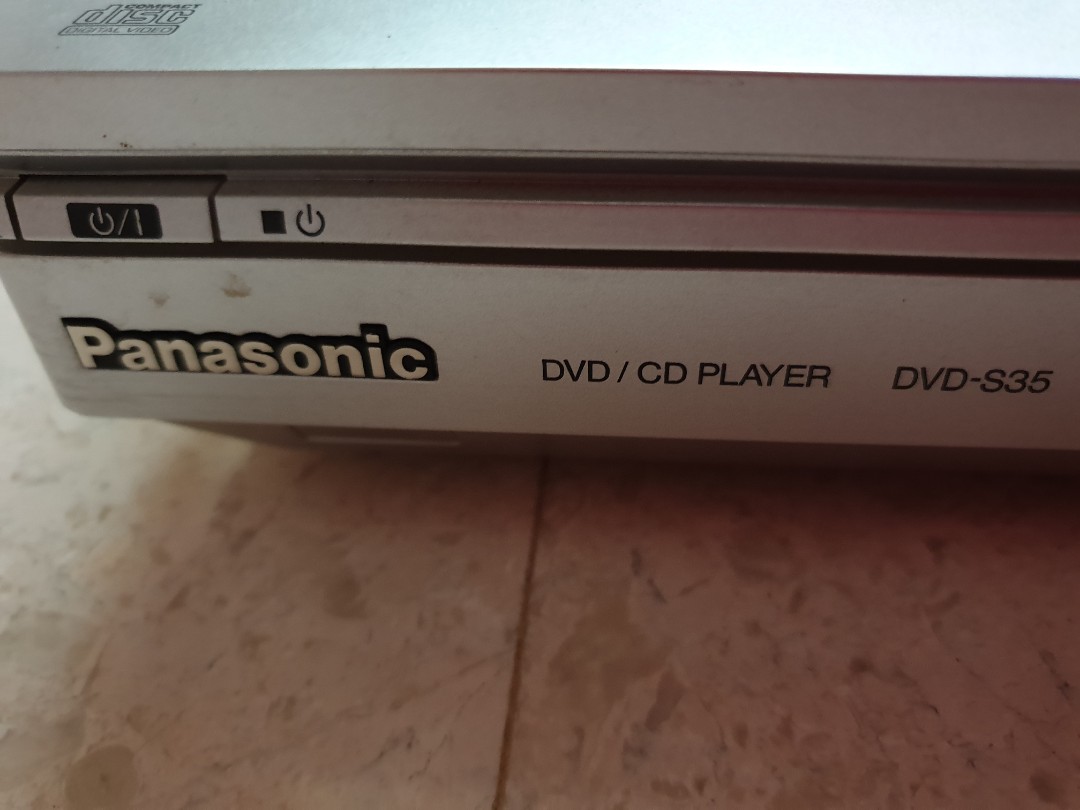 Panasonic DVD player, TV & Home Appliances, TV & Entertainment ...