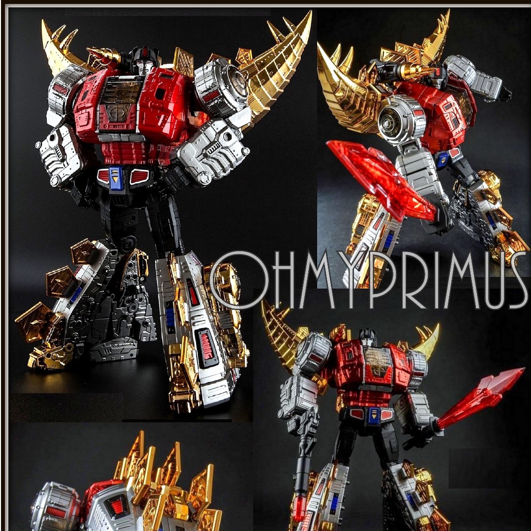 Gigapower GP HQ-03R HQ03R Guttur Chrome - Transformers Masterpiece MP ...