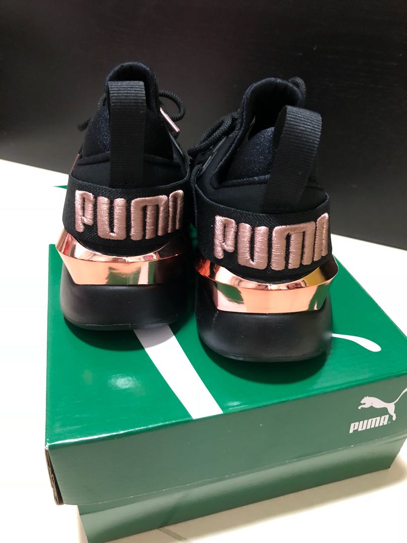 Puma Muse Metal, Women's Fashion, Footwear, Sneakers on Carousell