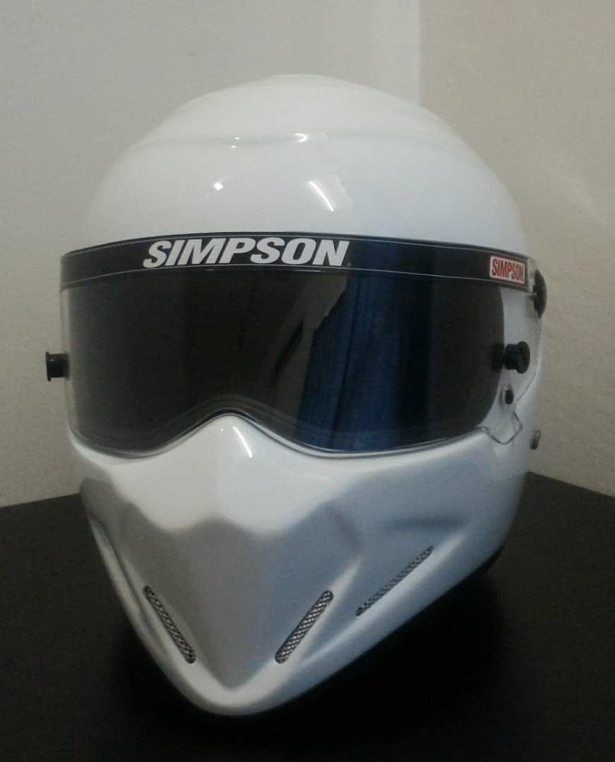 Simpson Diamondback Helmet Casco Fabulous Kart Auto Trackday Simpson