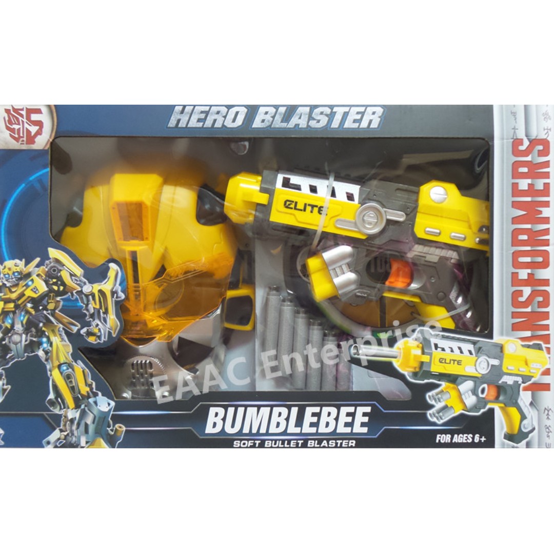 Soft Bullet Shooting Gun Pistol with BumbleBee MasK, Hobbies & Toys ...