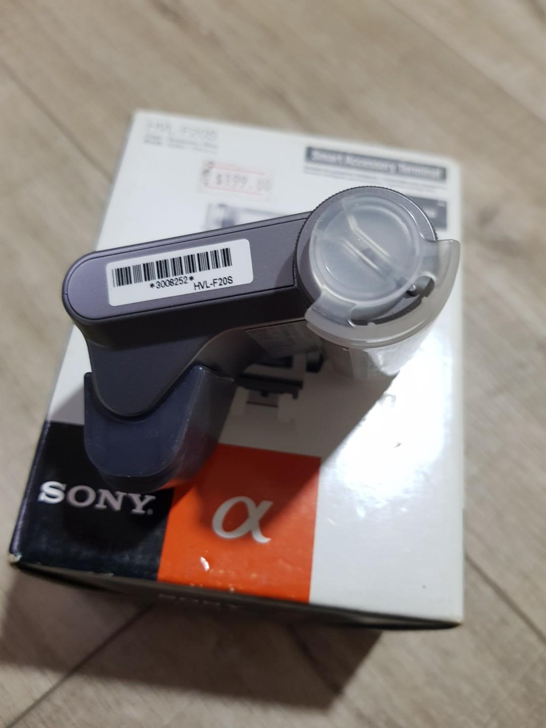 Sony Nex series external flash HVL-F20S, Photography, Photography ...