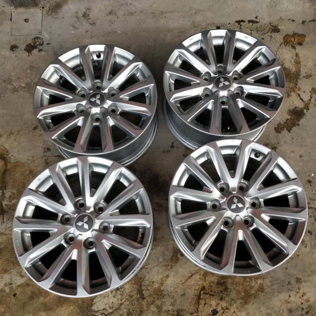 SPORT RIM 17inch MITSUBISHI TRITON ORIGINAL, Auto Accessories on Carousell