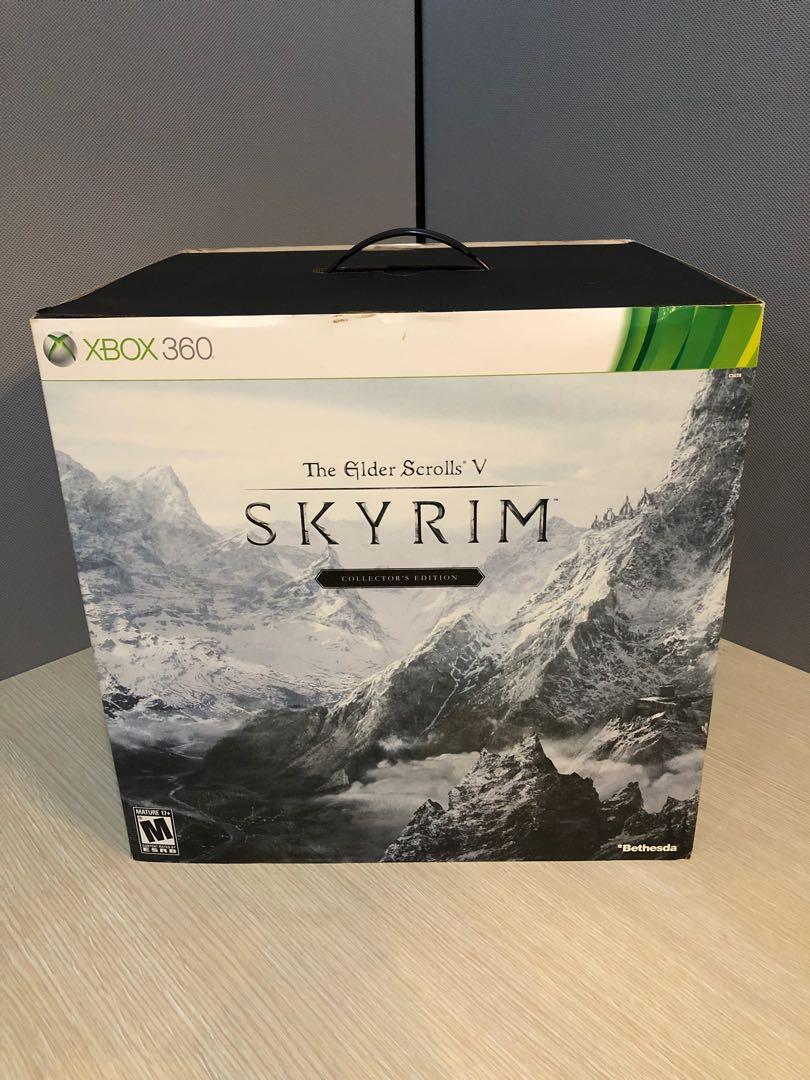 The Elder Scrolls V: Skyrim | Collector's Edition | NTSC, Video Gaming ...