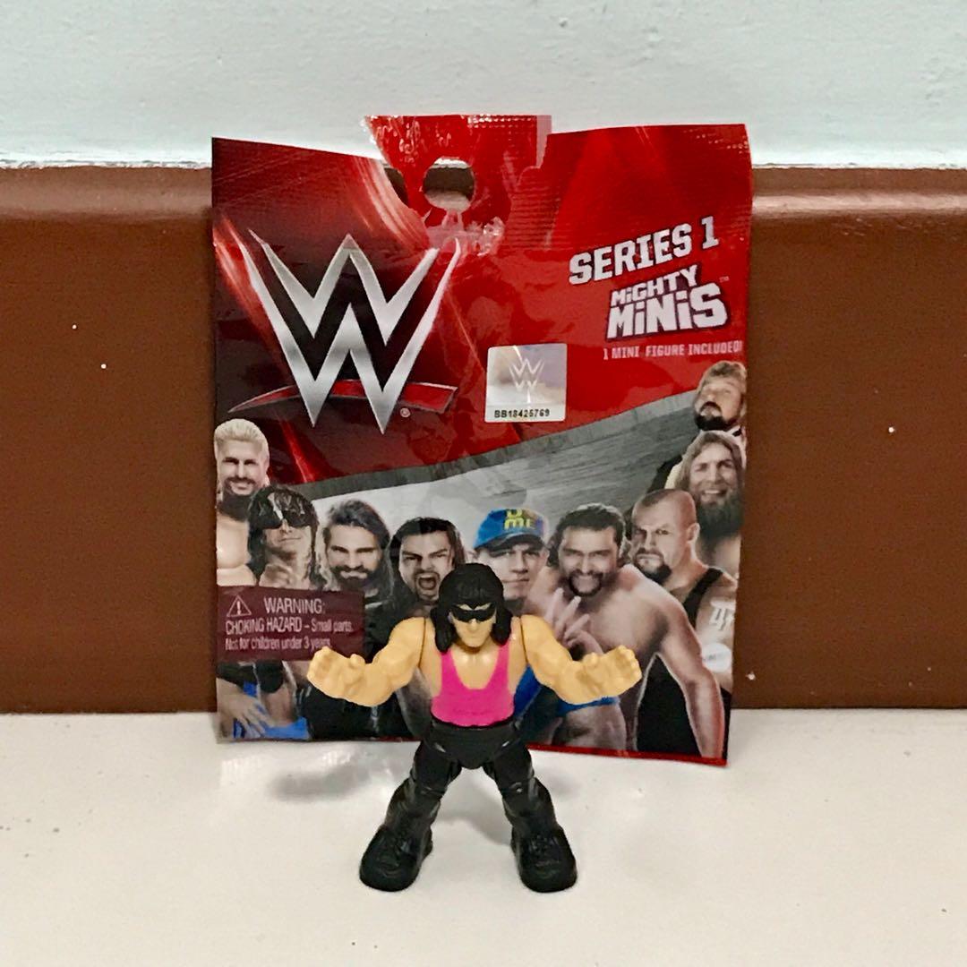 WWE Mighty Minis- Bret Hart, Hobbies & Toys, Toys & Games on Carousell