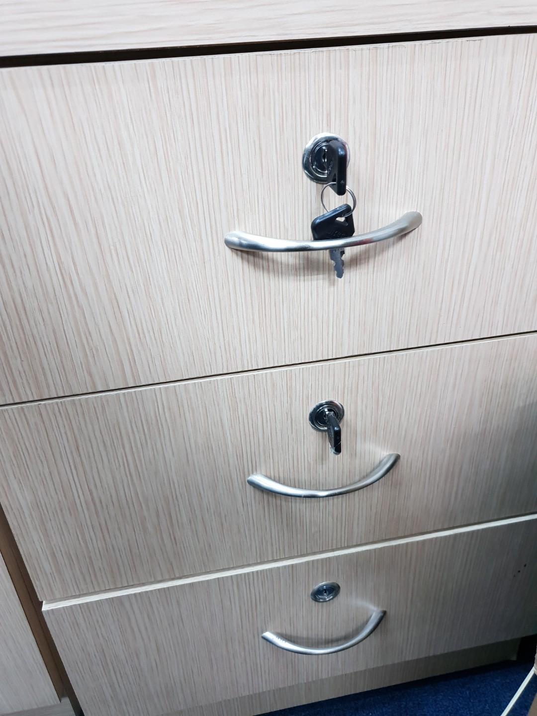 3 Tier Fully Laminated Drawer, Furniture & Home Living, Furniture ...