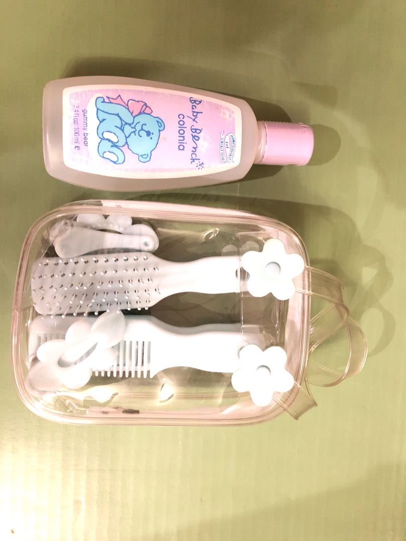 Baby bench set of cologne and kikay kit, Babies & Kids, Bathing ...