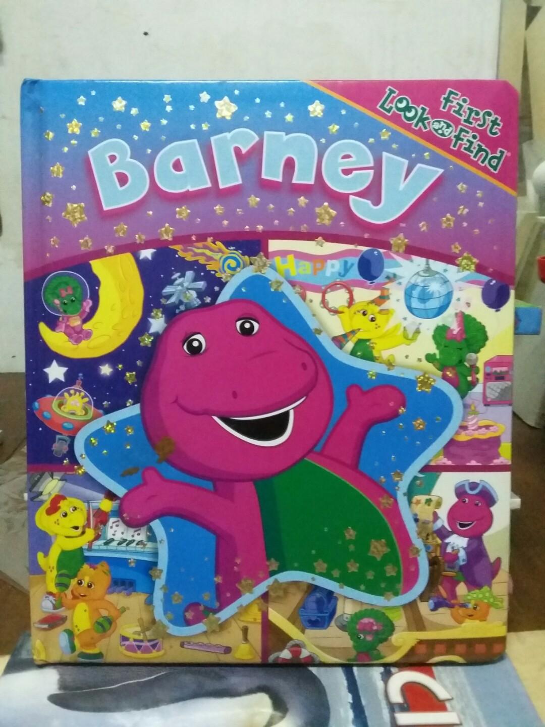 Barney - First Look and Find, Buku & Alat Tulis, Buku di Carousell