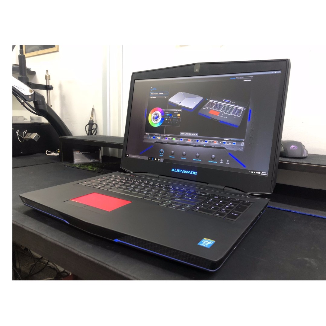 BIG SCREEN Dell Alienware i7 Ultra High End Gaming Laptop + SSD + 16GB ...