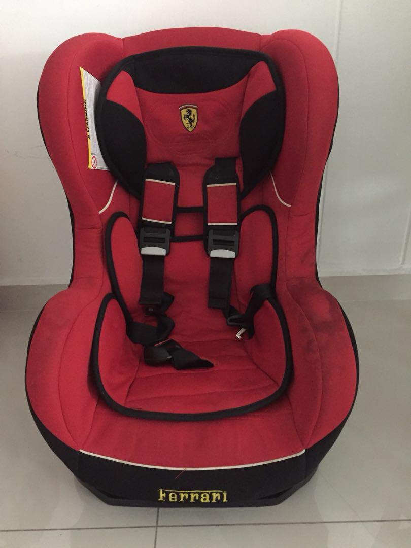 Car Seat - Ferrari, Babies & Kids, Going Out, Car Seats on Carousell