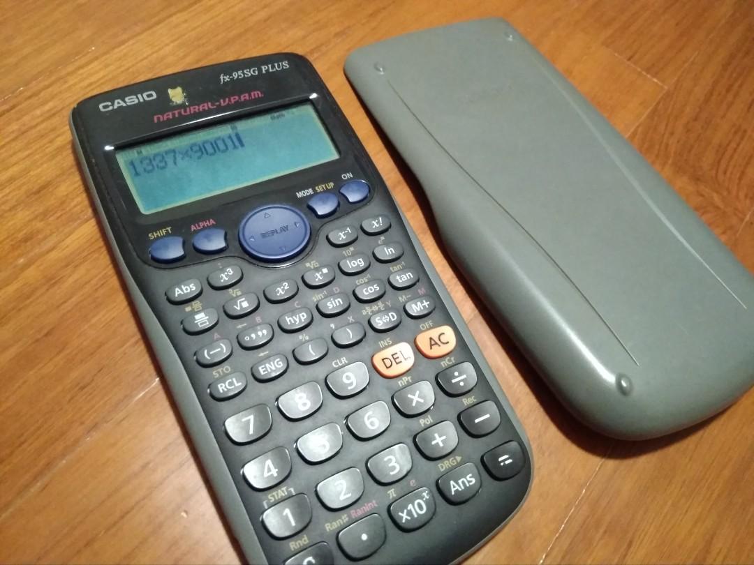 Casio fx-95SG PLUS Scientific Calculator (pending), Computers & Tech ...
