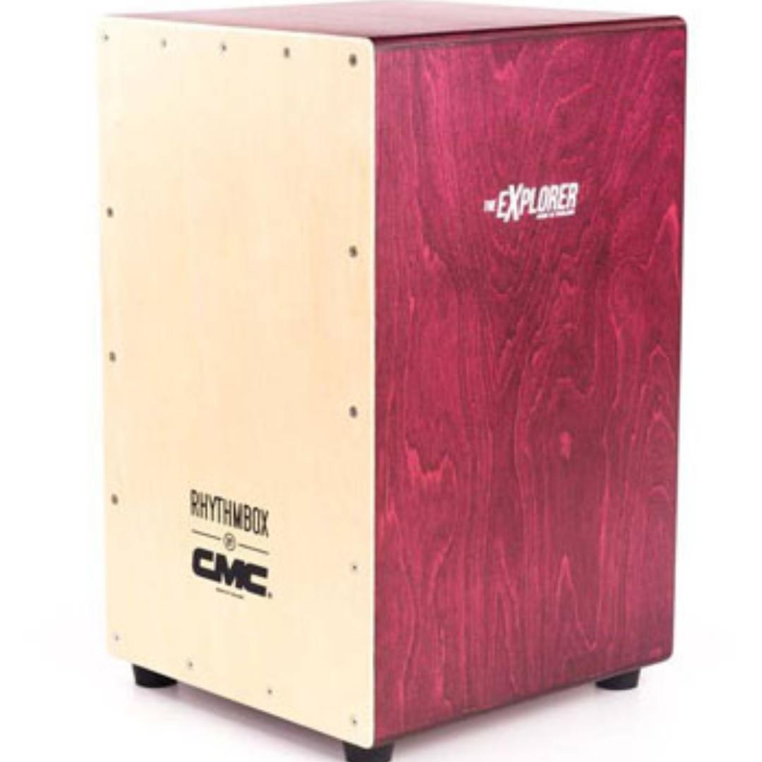 CMC -Wood Explorer Cajon, Ashwood, Black w/bag (CJ-EXA-BK), Hobbies ...