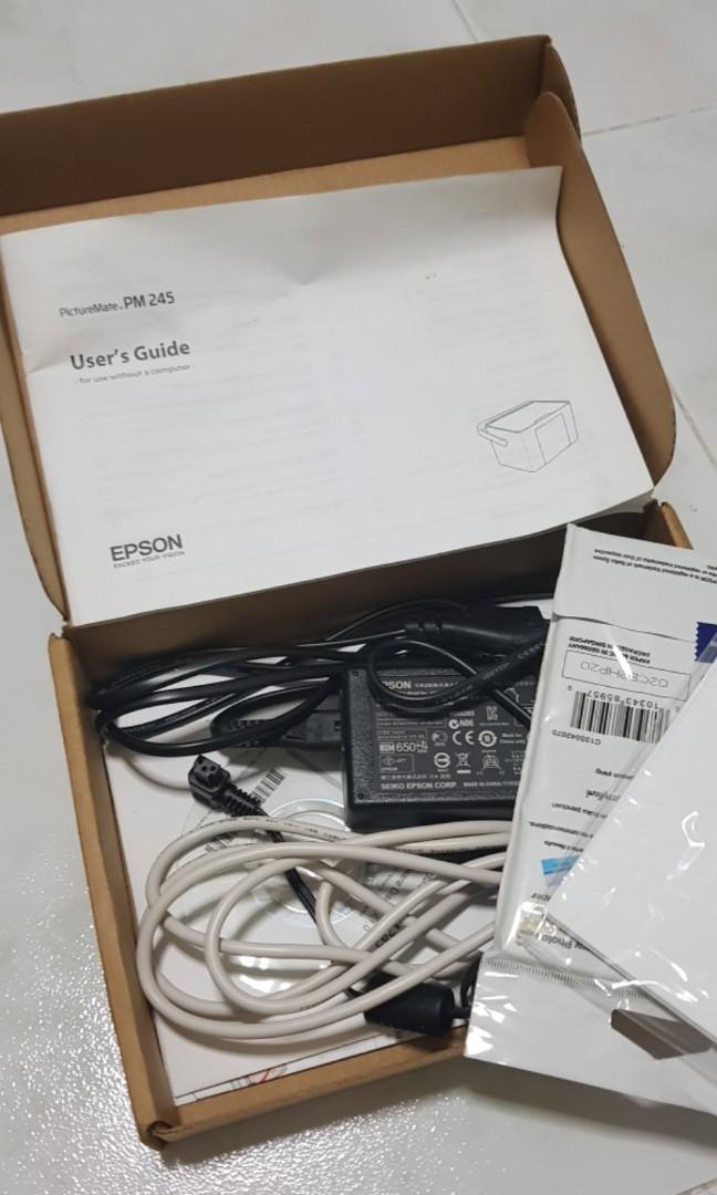Epson Picturemate PM245 Photo Printer, Computers & Tech, Printers ...