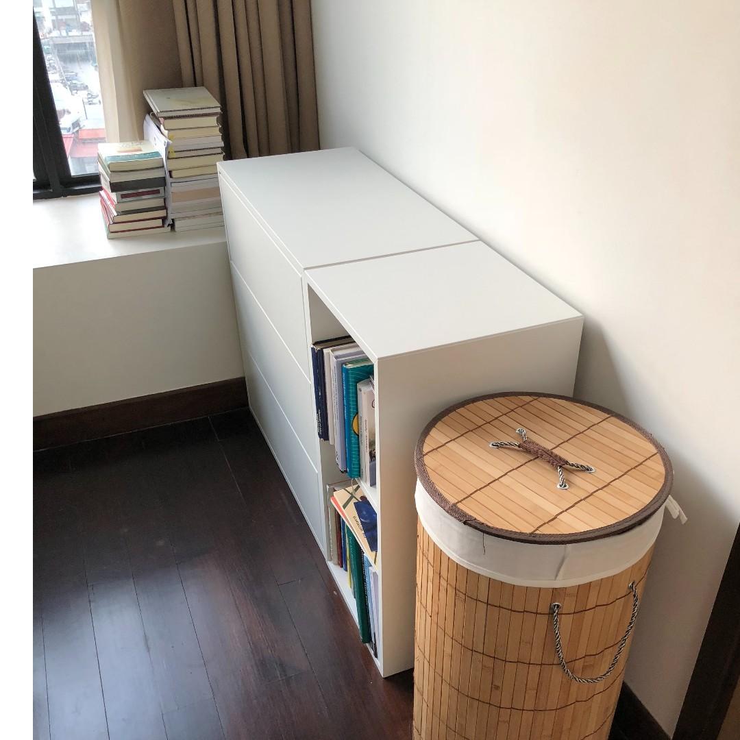 Ikea Eket drawer unit and shelf unit, Furniture & Home Living ...