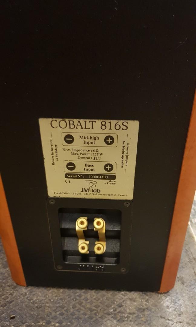 JM LABS cobalt 816s, Audio, Other Audio Equipment on Carousell