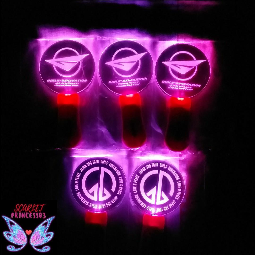 KPOP SNSD Girls Generation Lightsticks, Hobbies & Toys, Memorabilia ...