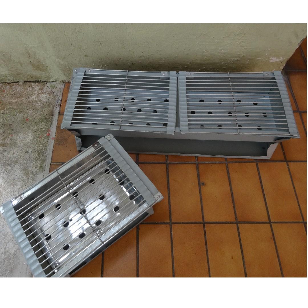 Metal BBQ Charcoal Grill/Satay Pit/Lover letter Pit - AHT003 ...