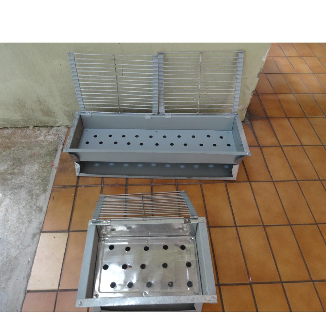 Metal BBQ Charcoal Grill/Satay Pit/Lover letter Pit - AHT003 ...