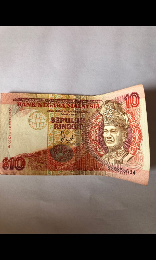 Old RM10 note, Hobbies & Toys, Collectibles & Memorabilia, Currency on ...