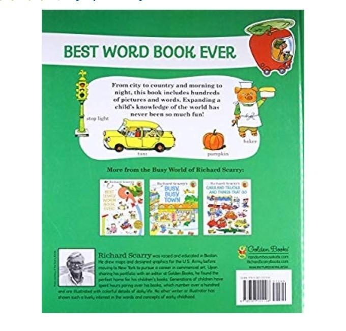 Richard Scarry's Best Word Book Ever (Giant Golden Book), Hobbies ...