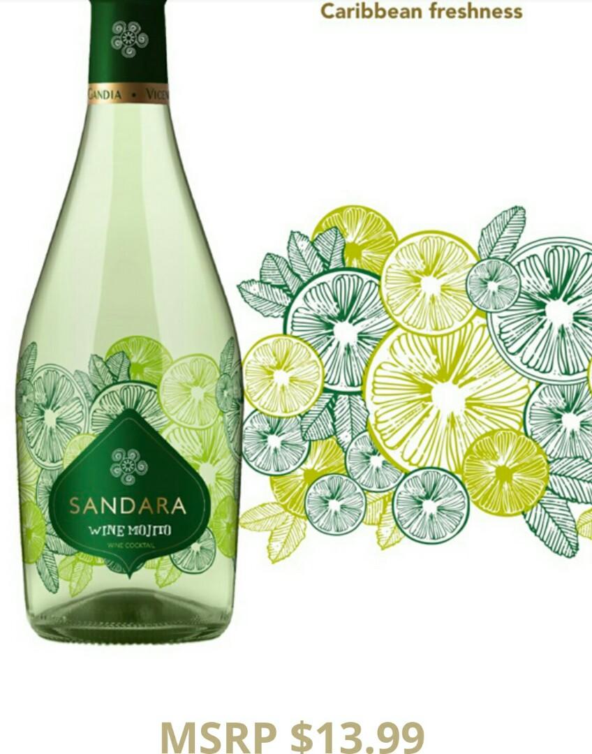 Sandara Wine Mojito 750 ml on Carousell