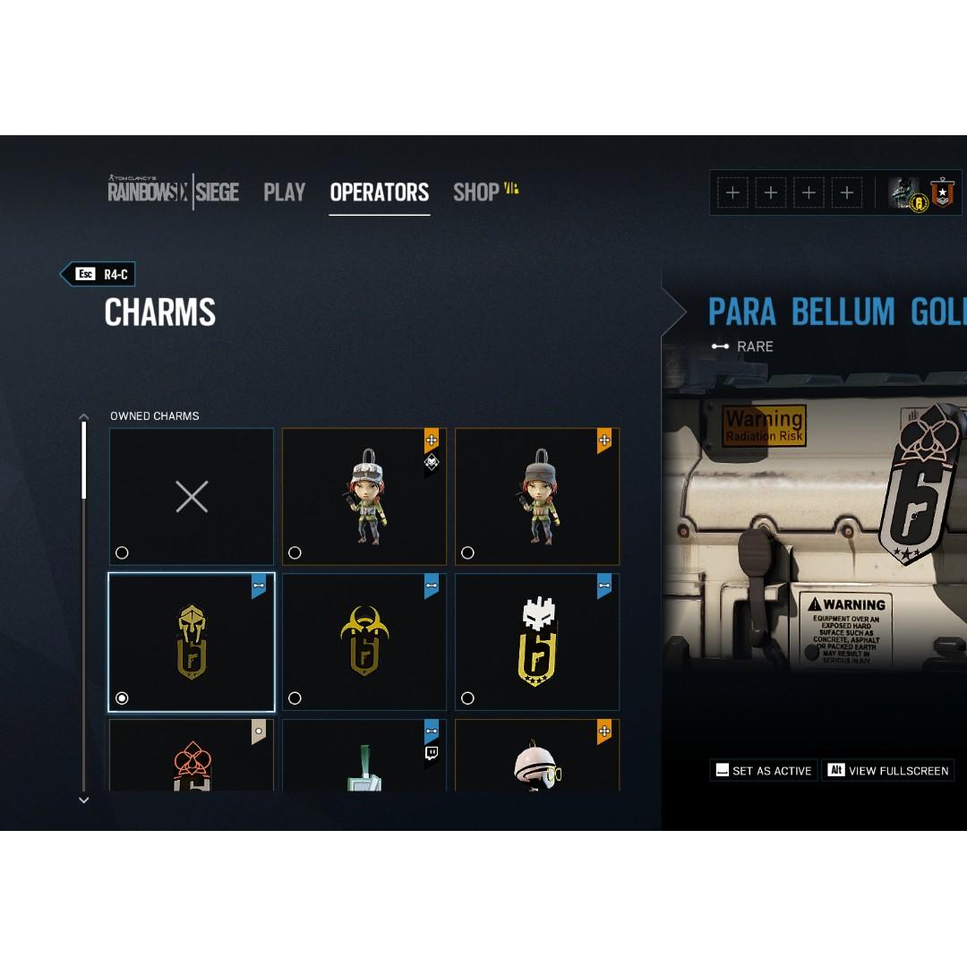 Rainbow six siege account, Video Gaming, Gaming Accessories, Game Gift ...