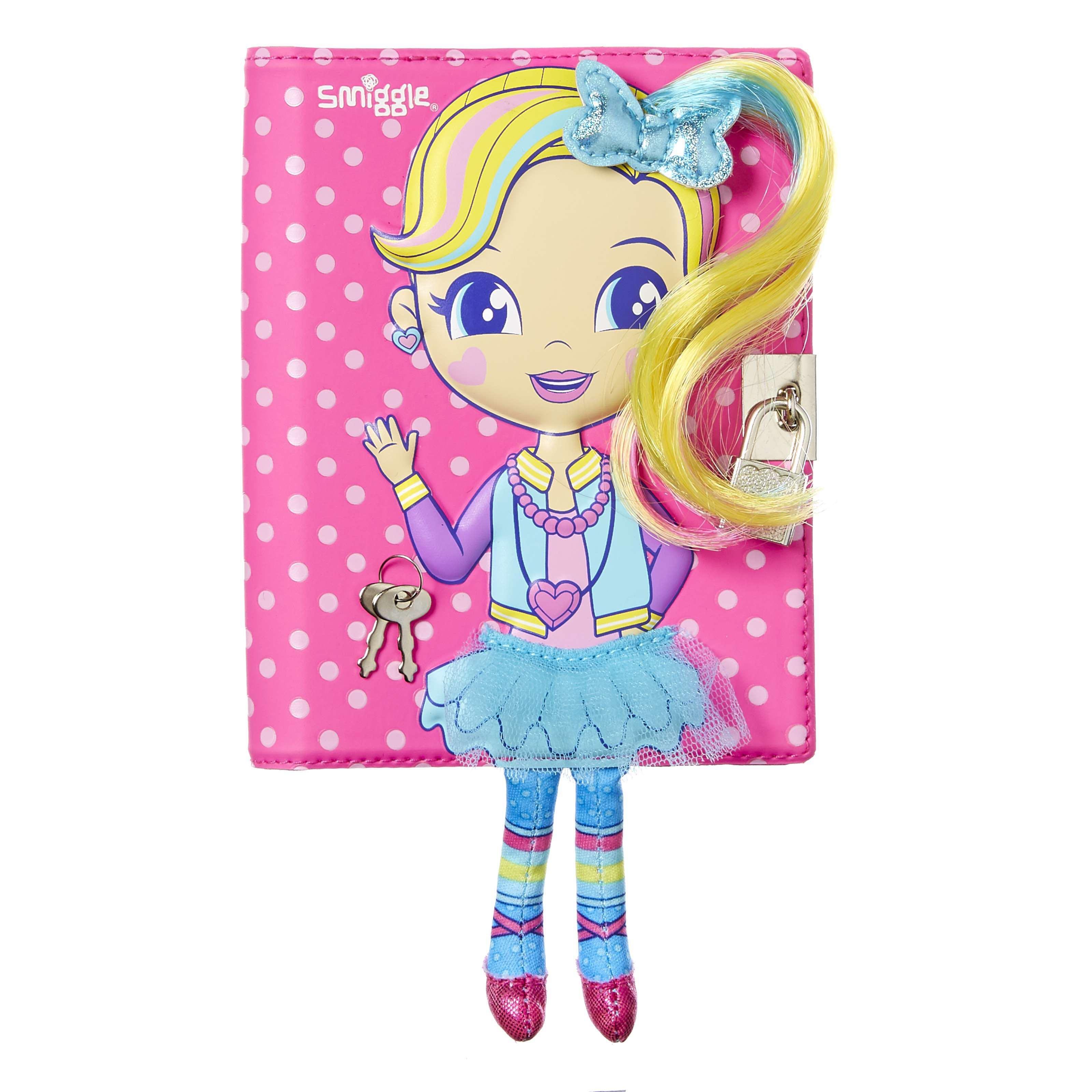 (Smiggle Combo Set) Squad Legs Small Lockable Notebook, Hobbies & Toys ...