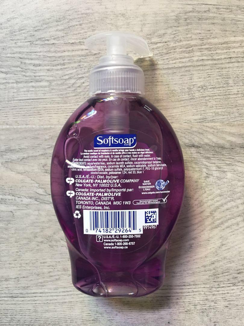 Softsoap Hand Soap Black Raspberry & Vanilla, Beauty & Personal Care ...