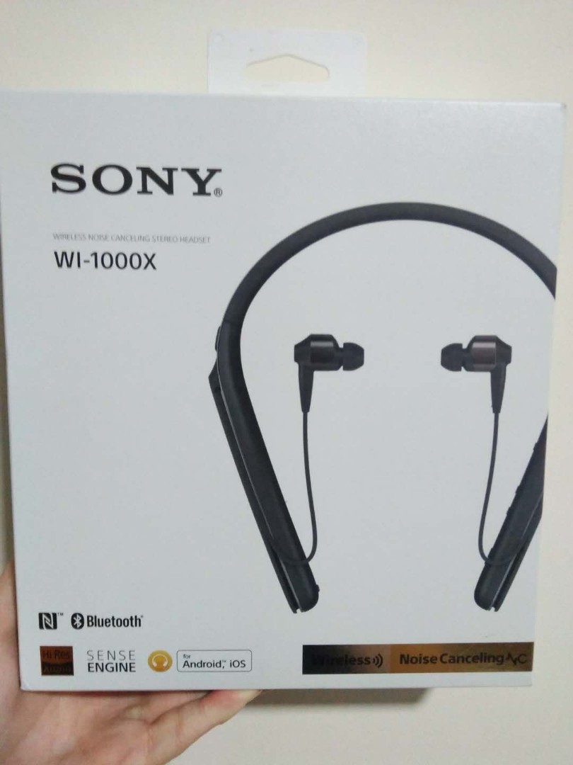Sony wi-1000x Wireless Noise Cancelling Headphones, Electronics, Audio ...