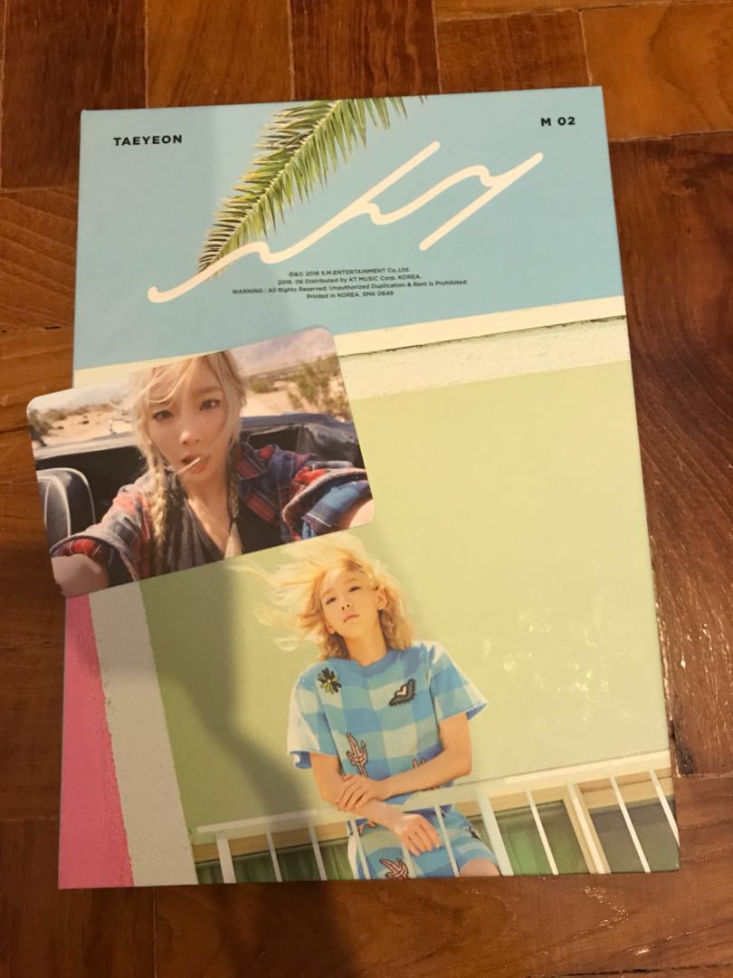 Taeyeon Why album with pc, Hobbies & Toys, Memorabilia & Collectibles ...