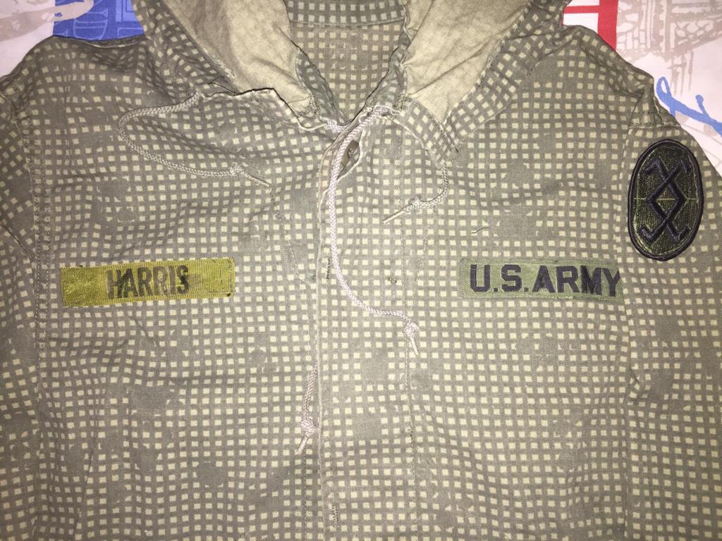 US Desert Night Camo Parka, Fesyen Pria, Pakaian di Carousell