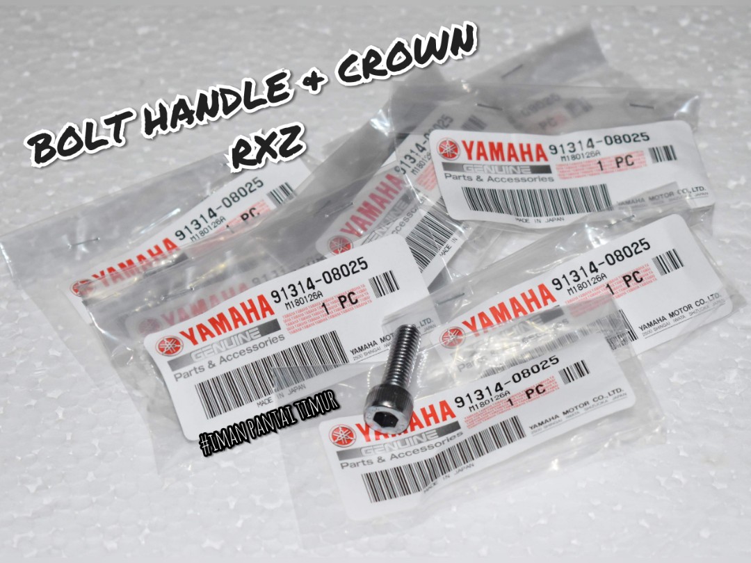 Bolt handle & crown rxz, Auto Accessories on Carousell