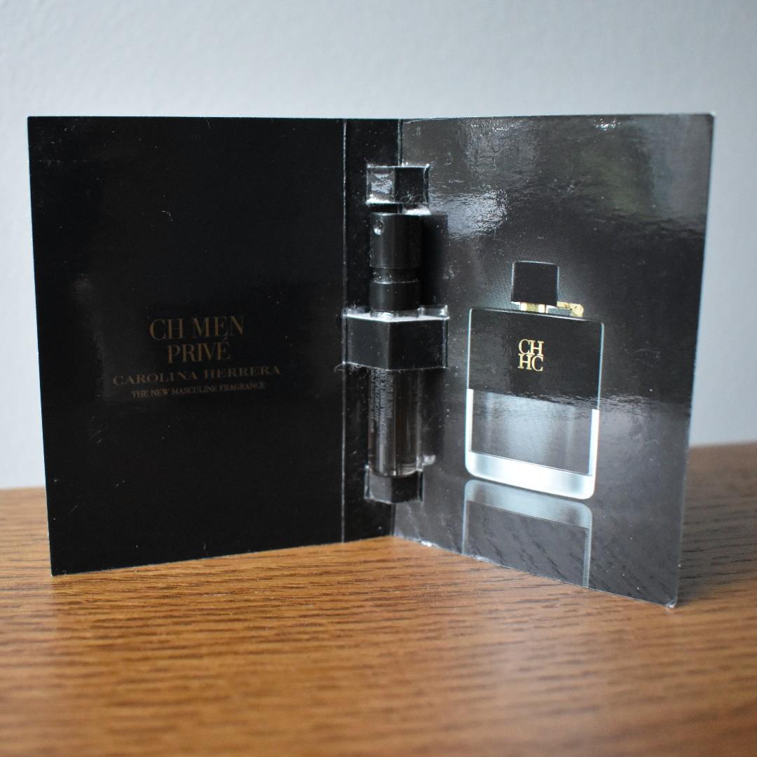 Carolina Herrera CH Men Prive Cologne (2 ml), Beauty & Personal Care ...