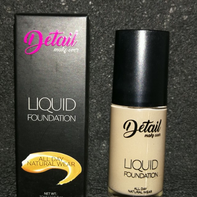 Detail Makeover Liquid Foundation, Beauty & Personal Care, Face, Makeup ...