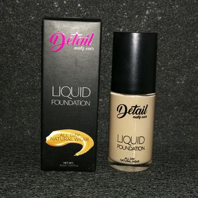 Detail Makeover Liquid Foundation, Beauty & Personal Care, Face, Makeup ...