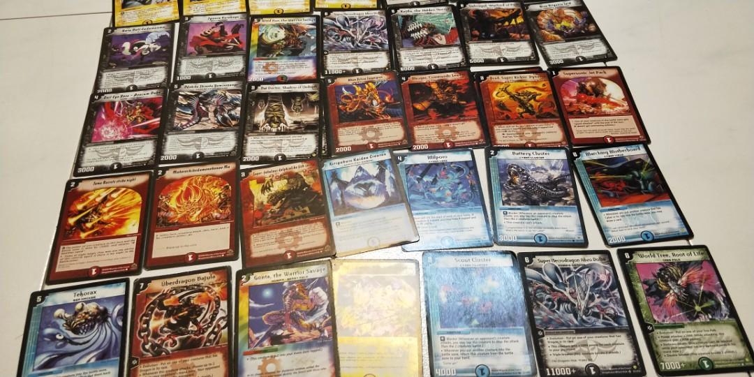 Duelmasters game cards !dm, Hobbies & Toys, Toys & Games on Carousell