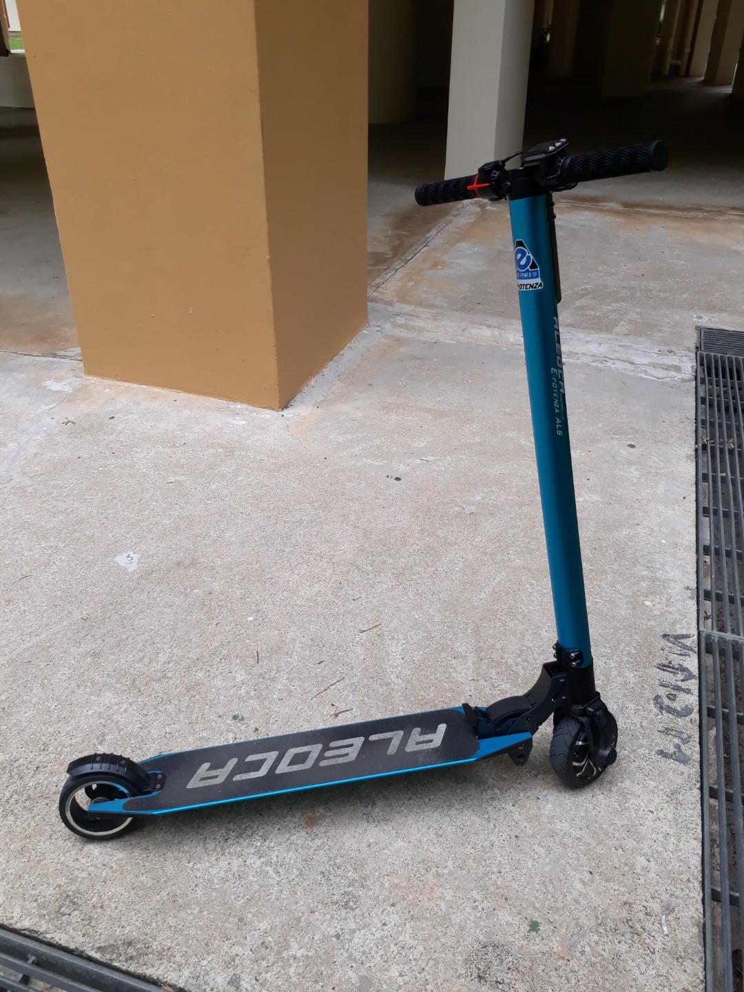 E Scooter Aleoca E Potenza, Sports Equipment, PMDs, E-Scooters & E ...