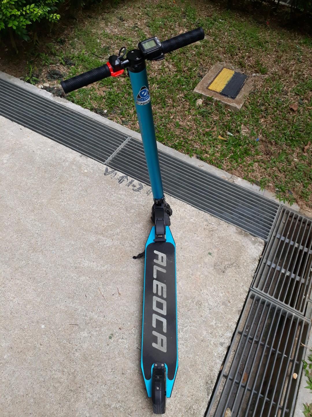 E Scooter Aleoca E Potenza, Sports Equipment, PMDs, E-Scooters & E ...