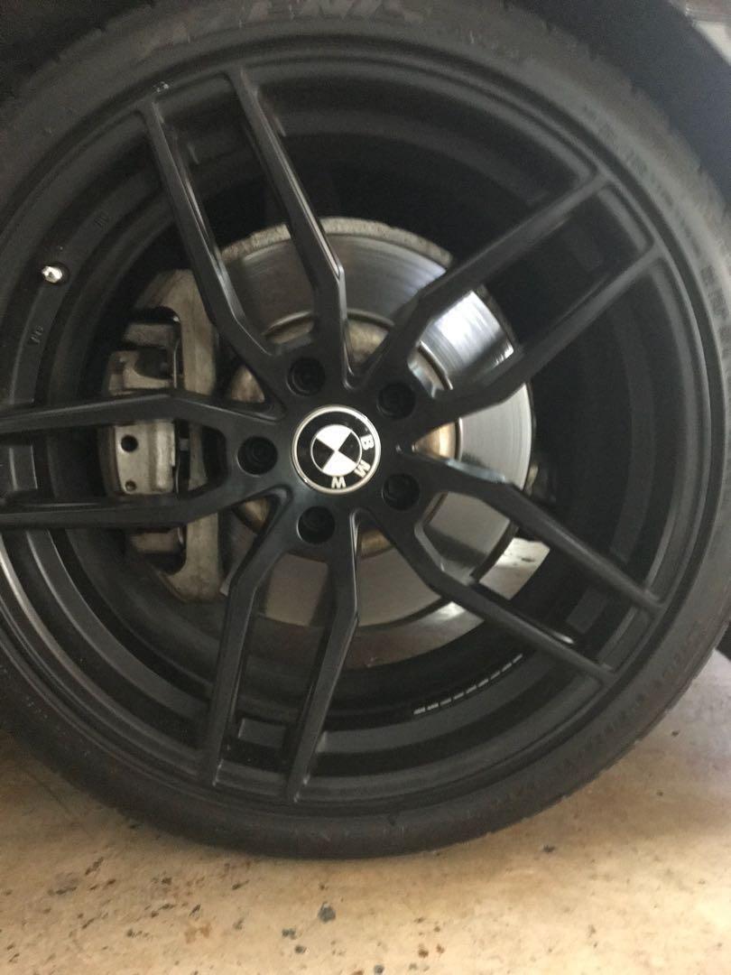 F10 20” rims & tyres, Car Accessories, Tyres & Rims on Carousell
