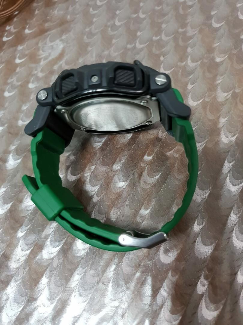 Price Reduced**G Shock Casio GD400 Military Green Strap with Bull Bars ...