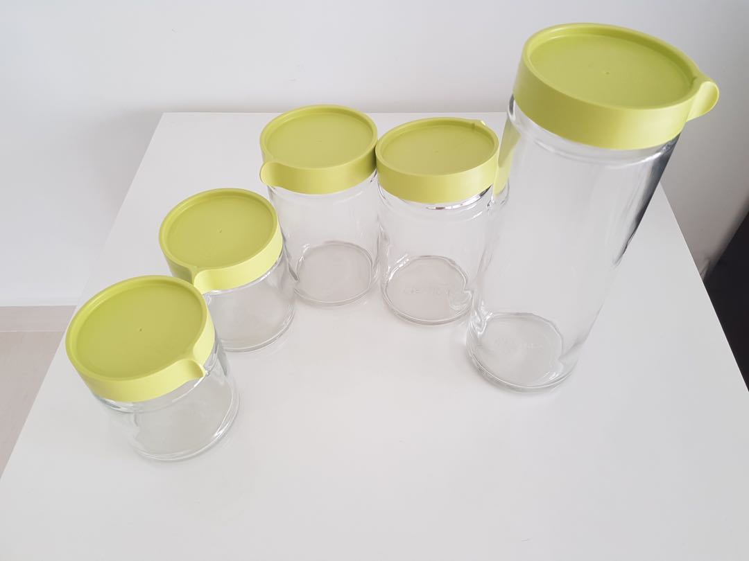 Glasslock set(made in korea), Furniture & Home Living, Kitchenware ...