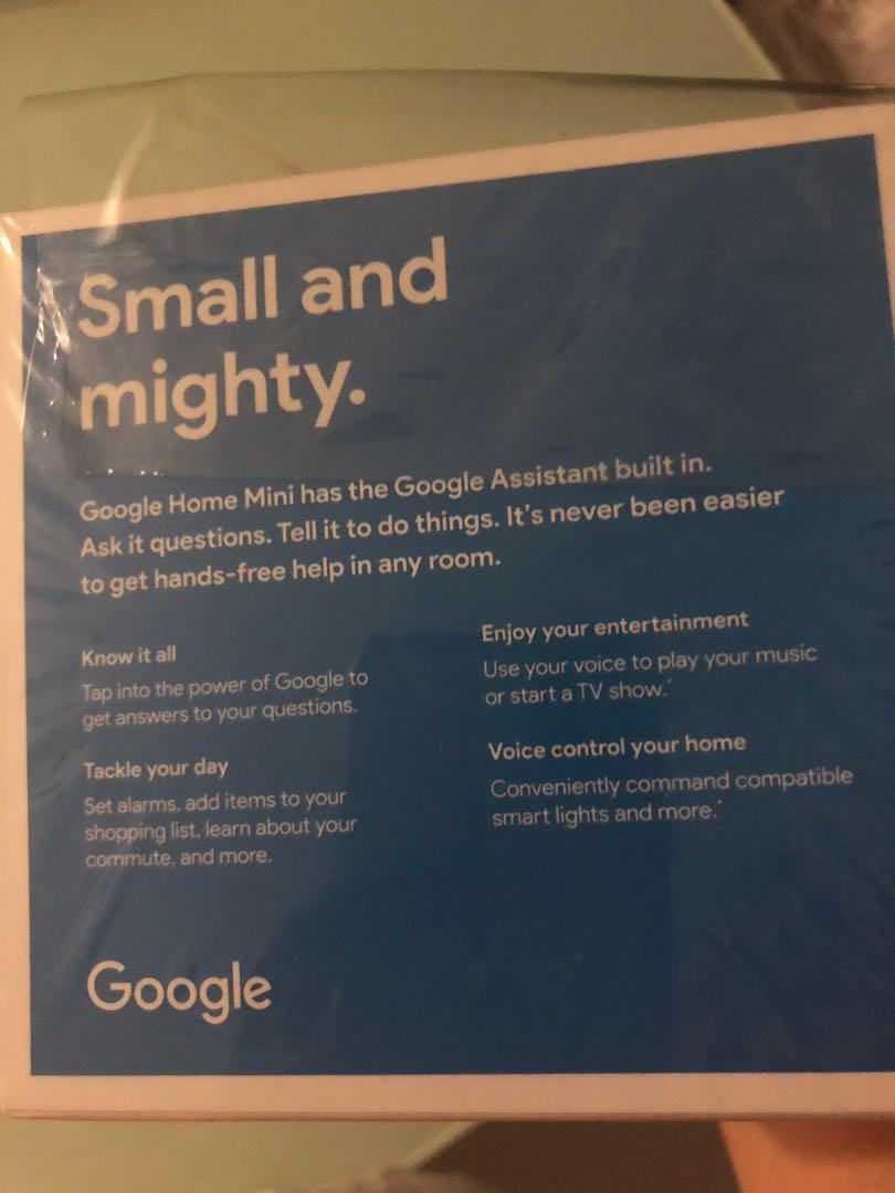 Google mini home, TV & Home Appliances, Other Home Appliances on Carousell
