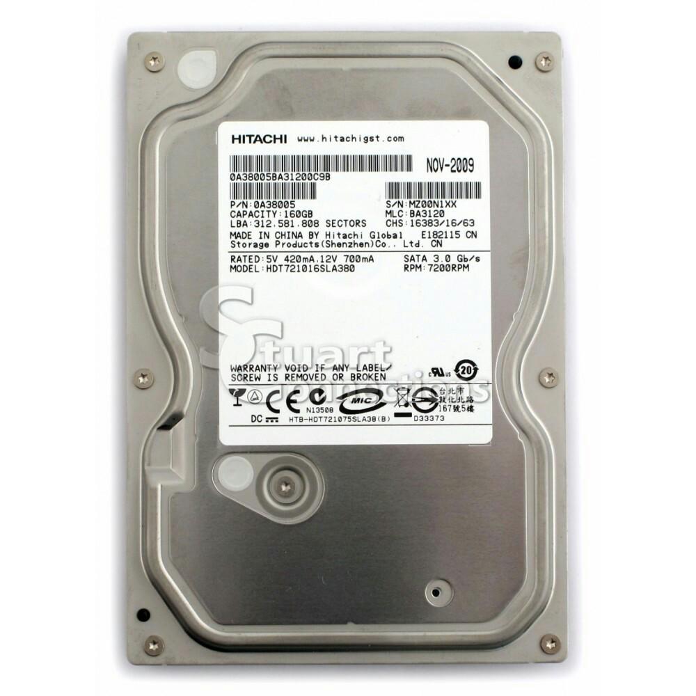 Harddisk Sata Hitachi 160Gb, Elektronik, Bagian Komputer & Aksesoris di ...