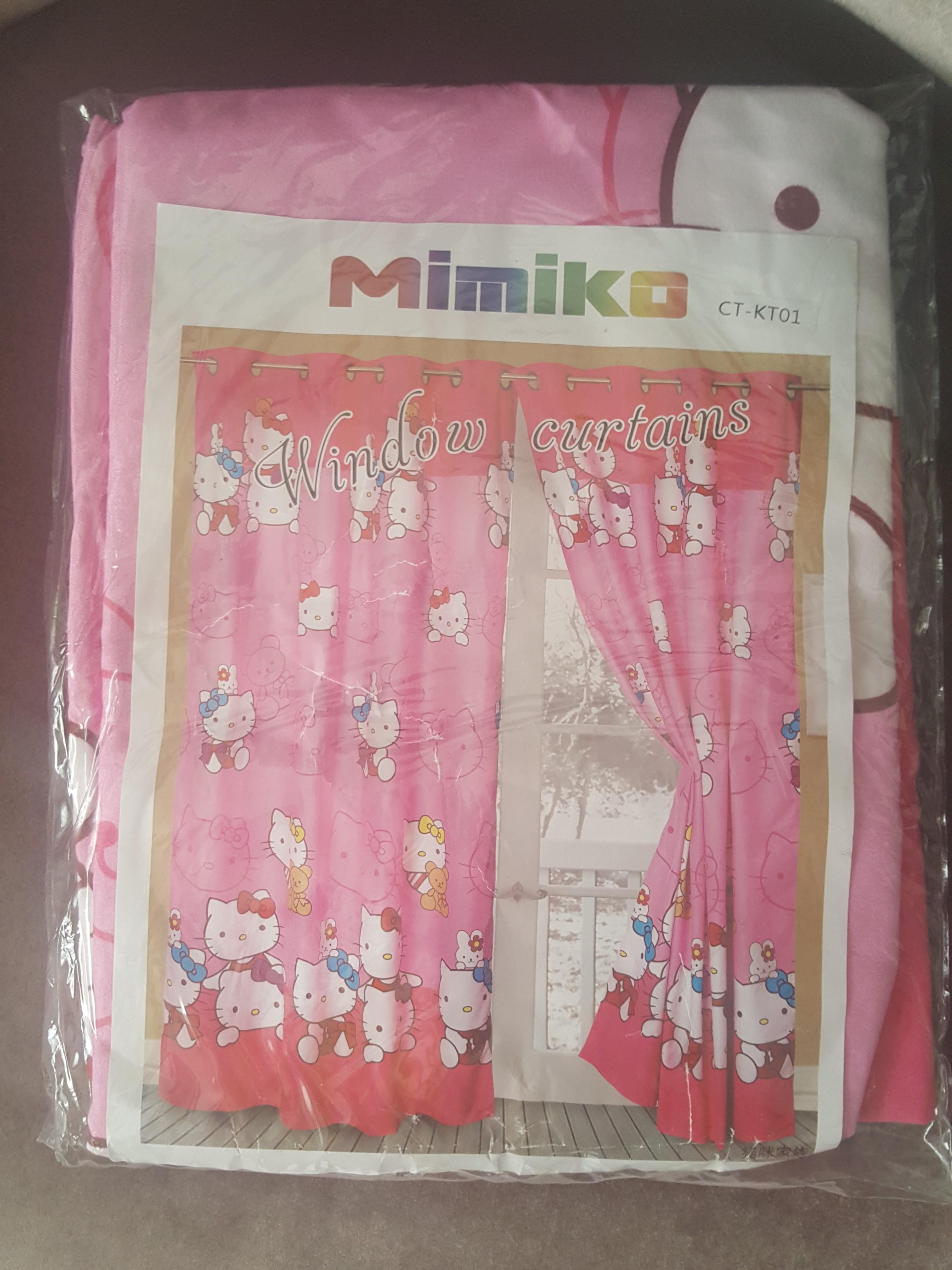 Hello Kitty Window Curtain, Hobbies & Toys, Stationery & Craft ...