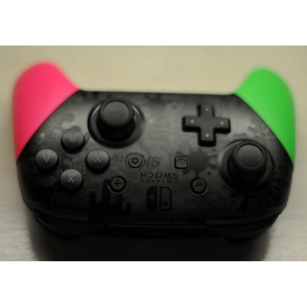 Nintendo Switch Pro Controller (Splatoon 2 Edition), Video Gaming ...