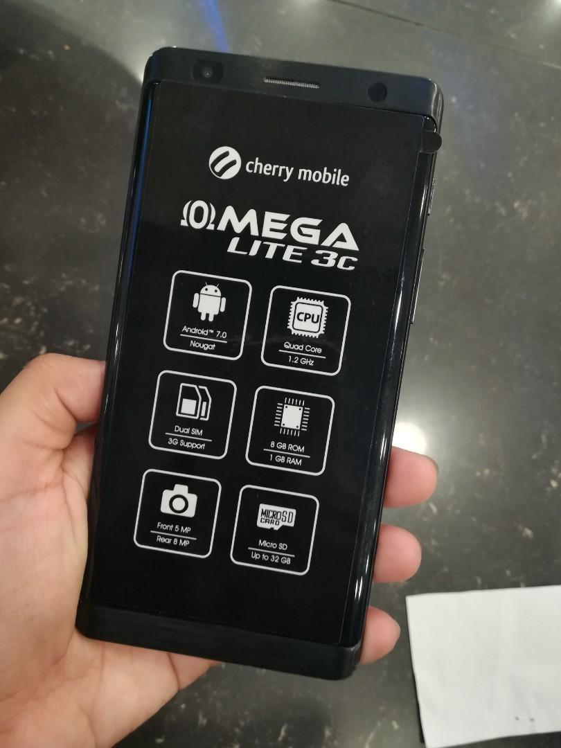 OMEGA LITE 3C (Cherry Mobile) Black No issues, Mobile Phones & Gadgets ...