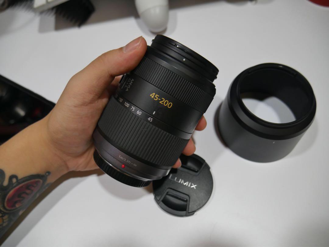 Panasonic 45-200mm Tele Lens, Photography, Lens & Kits on Carousell